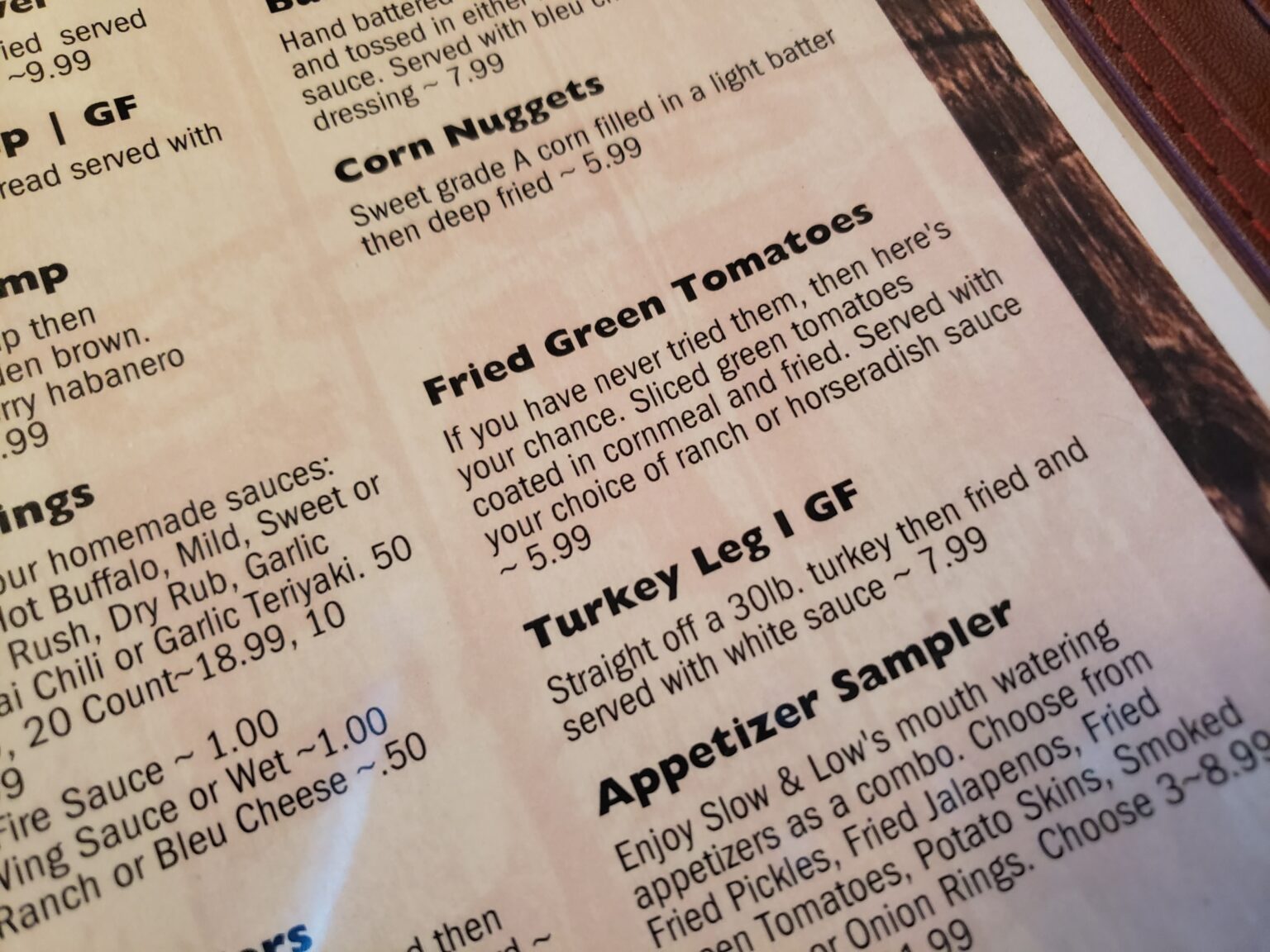 Slow & Low Bar-B-Que - review... menu ⋆ malarkey