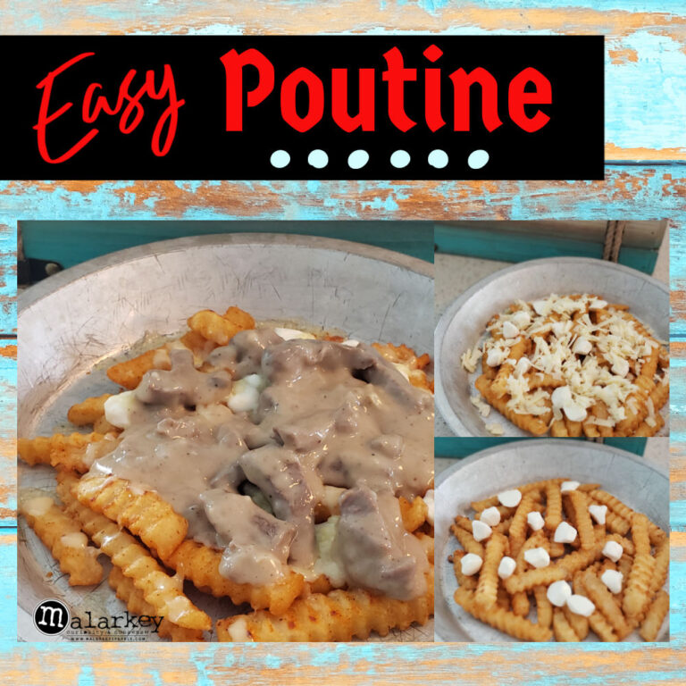 Poutine - easy & tasty ⋆ malarkey