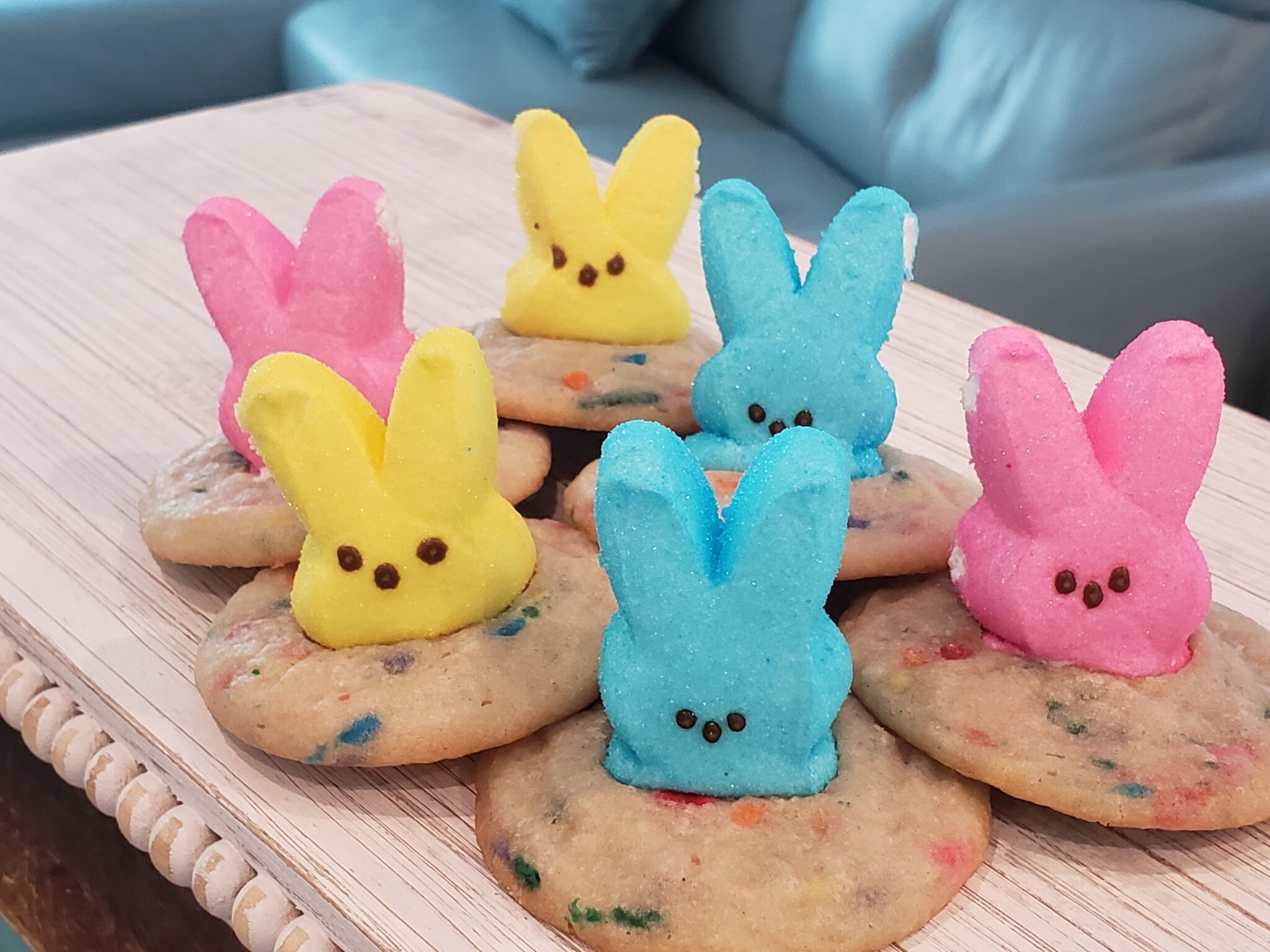Peep Sprinkle Cookies ⋆ malarkey