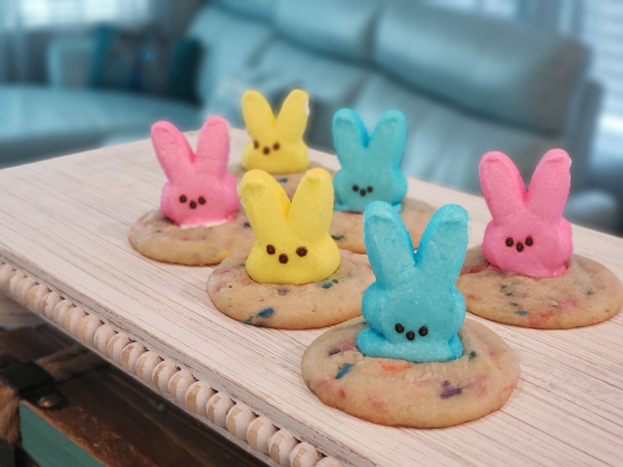 Peep Sprinkle Cookies ⋆ malarkey