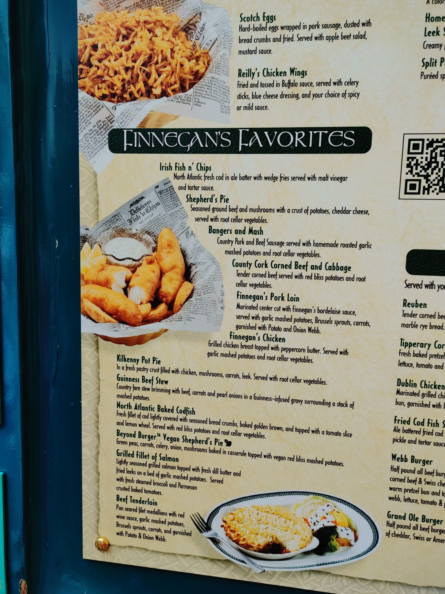 Finnegan's Bar & Grill - Universal Studios ⋆ malarkey