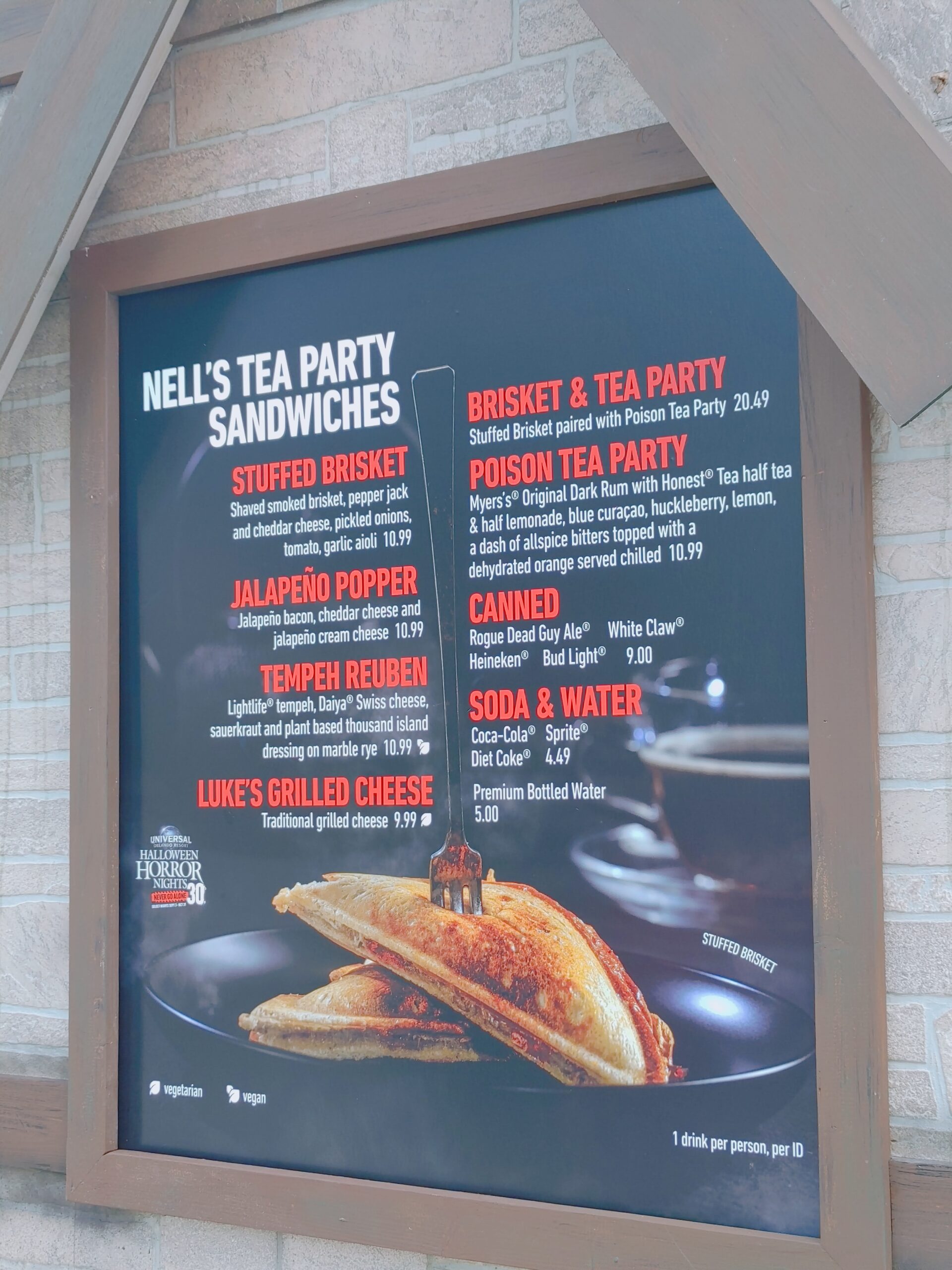 Halloween Horror Nights - Food & Drink Selections ⋆ malarkey