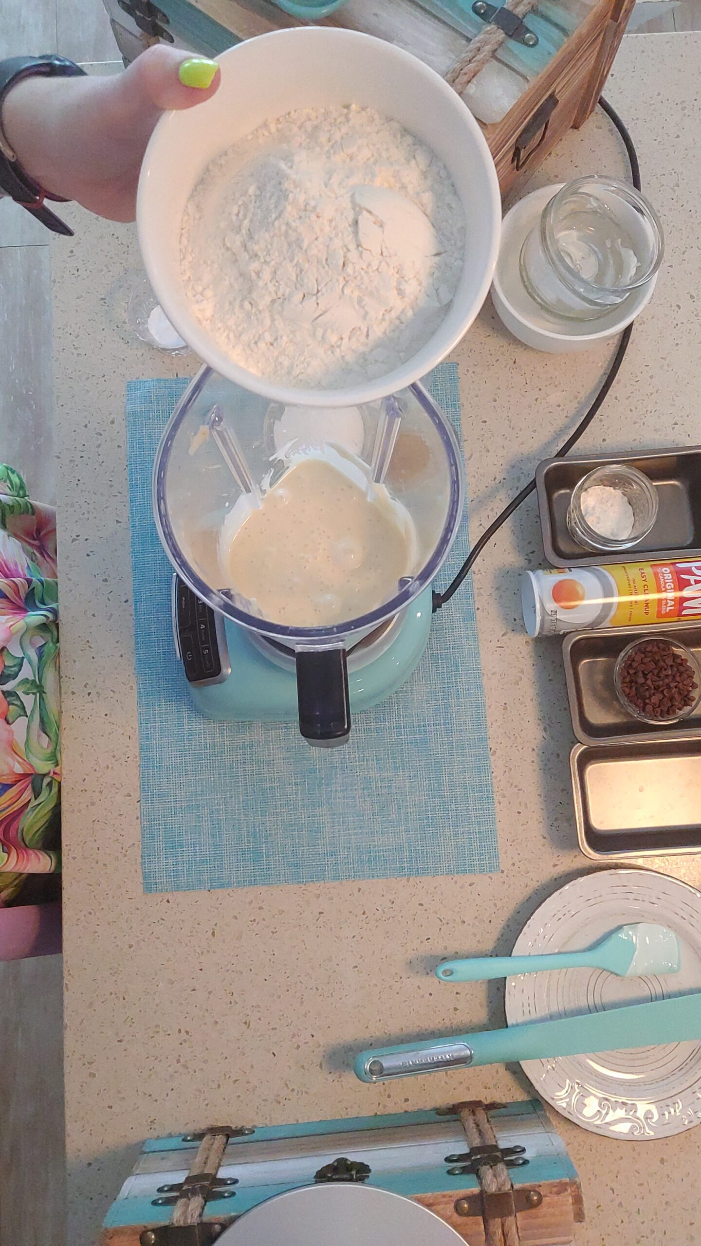 How to make banana bread in the blender ⋆ malarkey