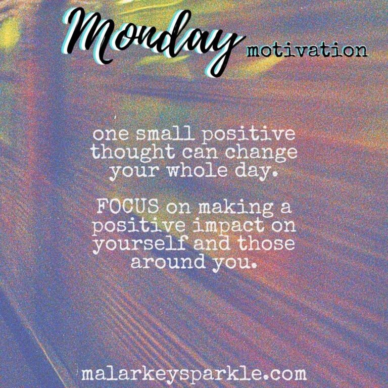 Monday Motivation ⋆ malarkey