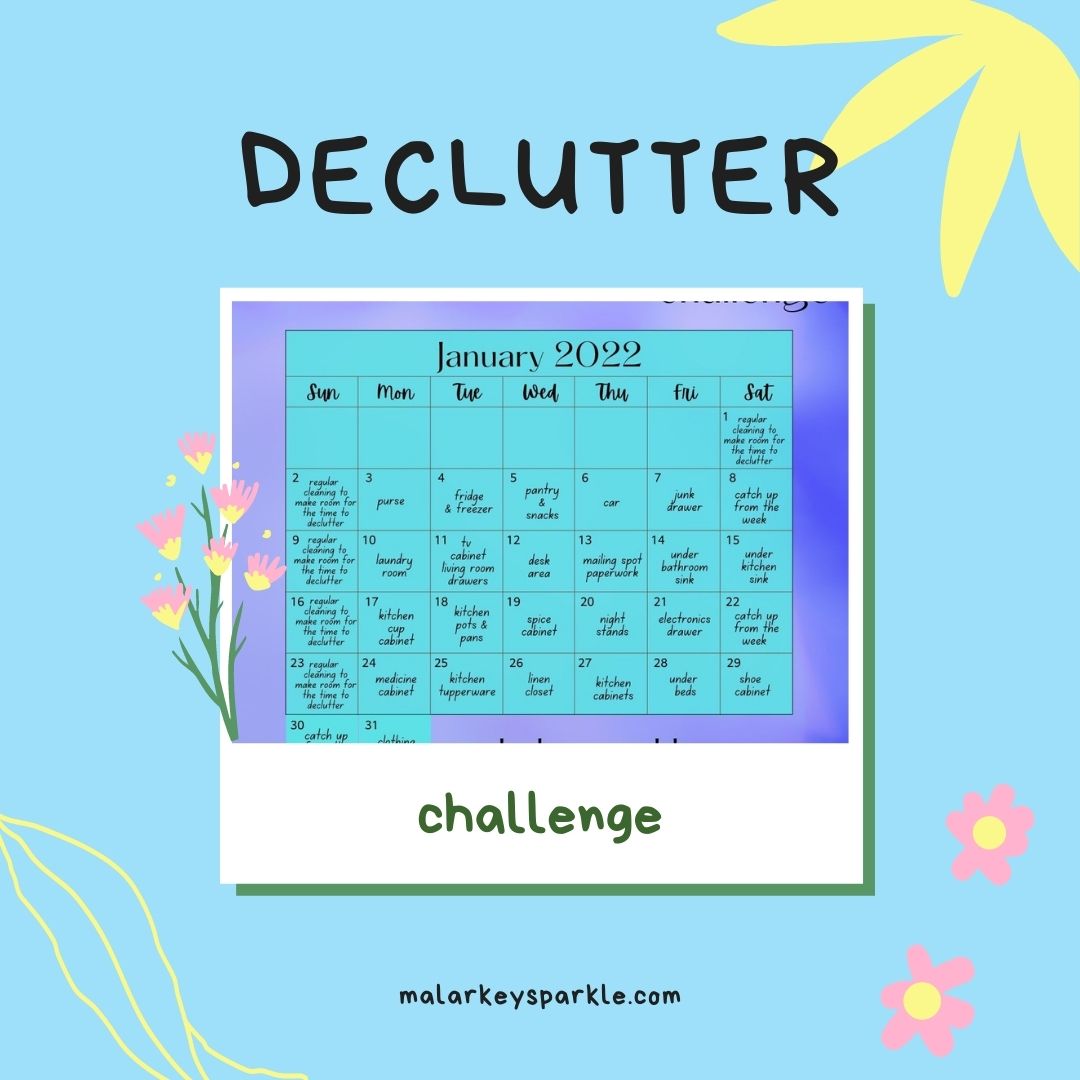 declutter your life - week 2 ⋆ malarkey
