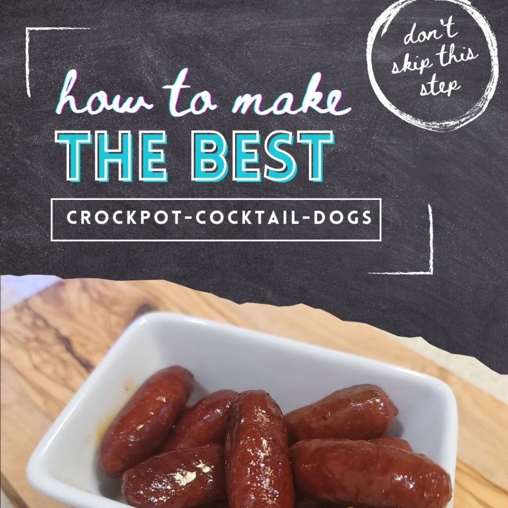 how to make the best crockpot cocktail dogs ⋆ malarkey